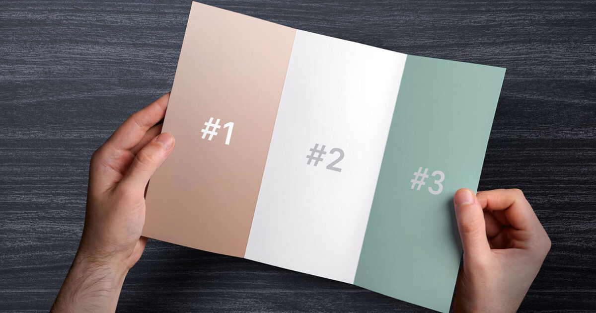 Flajeri, dimenzije i uobičajena upotreba | Štamparija Publish | ofset i ...